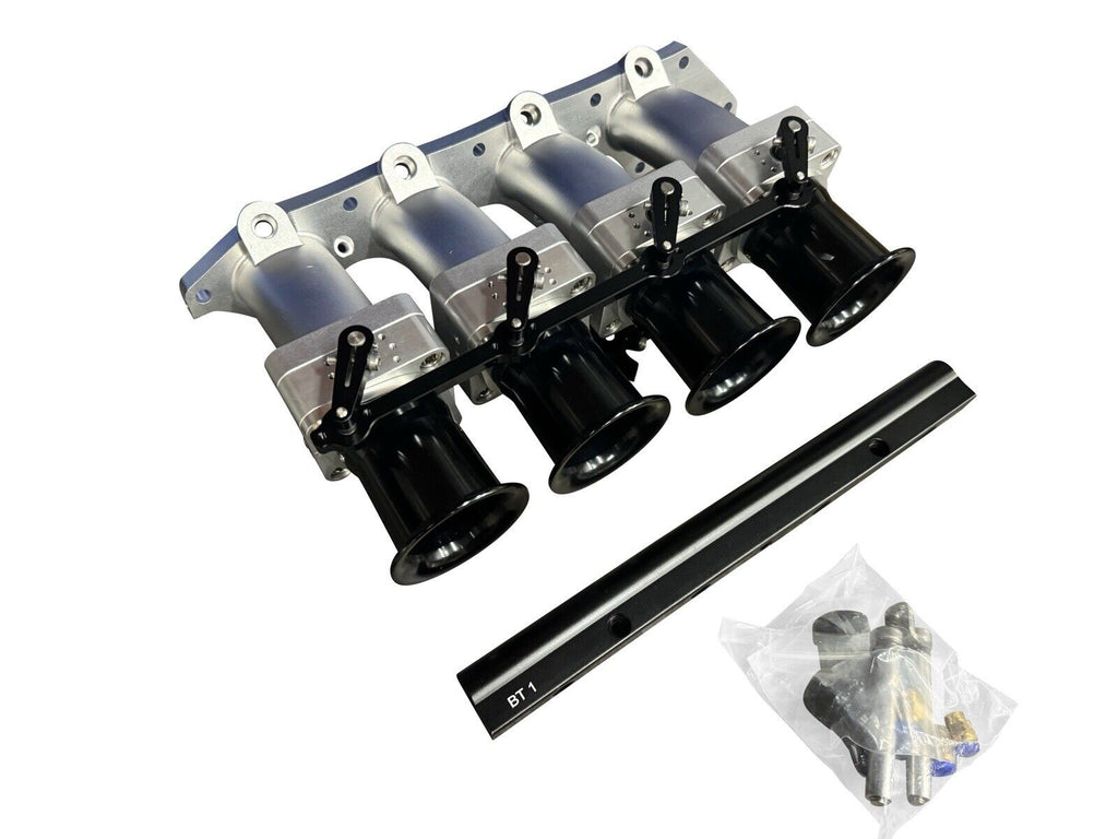 B Series Billet 50mm ITB Intake Manifold Individual Throttle Bodies ...