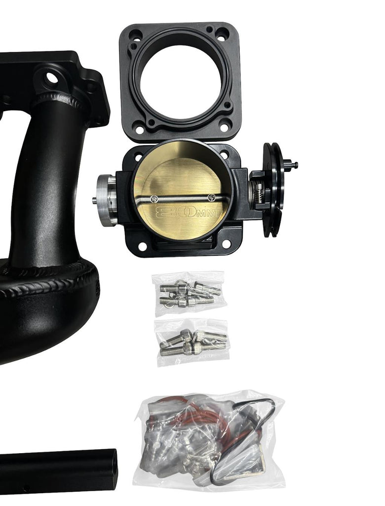 Sheetmetal Intake Manifold Fuel Rail Throttle Body TB For Mercedes Benz ...