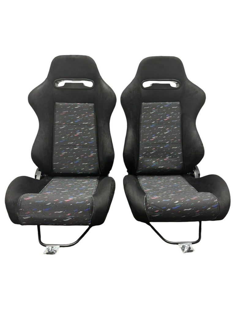 Reclinable Slider Seats For Recaro SR3 Style Civic Integra DC2 EK9 EK ...