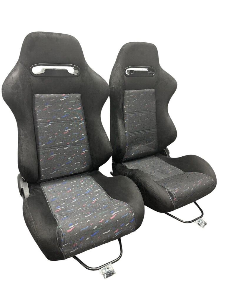 Reclinable Slider Seats For Recaro SR3 Style Civic Integra DC2 EK9 EK ...