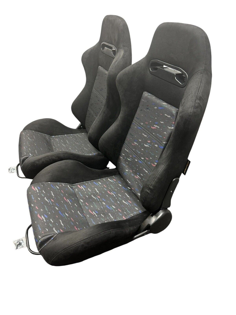 Reclinable Slider Seats For Recaro SR3 Style Civic Integra DC2 EK9 EK ...