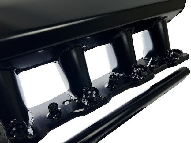 LS Low Profile Metal Fabricated Intake Manifold LS1 LS2 LS6 92mm 102mm ...