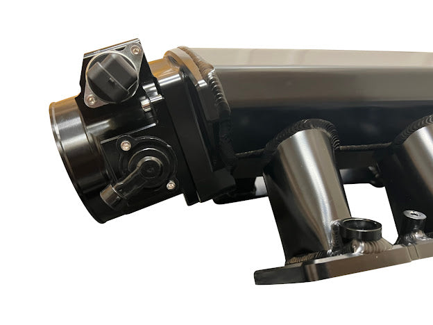 LS Low Profile Metal Fabricated Intake Manifold DBC LS1 LS2 LS6 92mm 1 ...