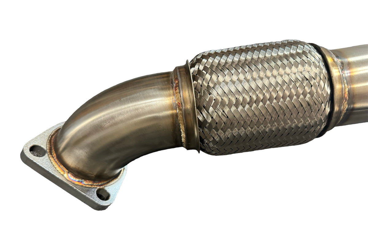 Downpipe Front Pipe For Honda Civic Type R FK8 2017+ Catted– JackSpania ...