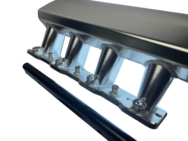 LS Low Profile Metal Fabricated Intake Manifold LS1 LS2 LS6 92mm 102mm ...