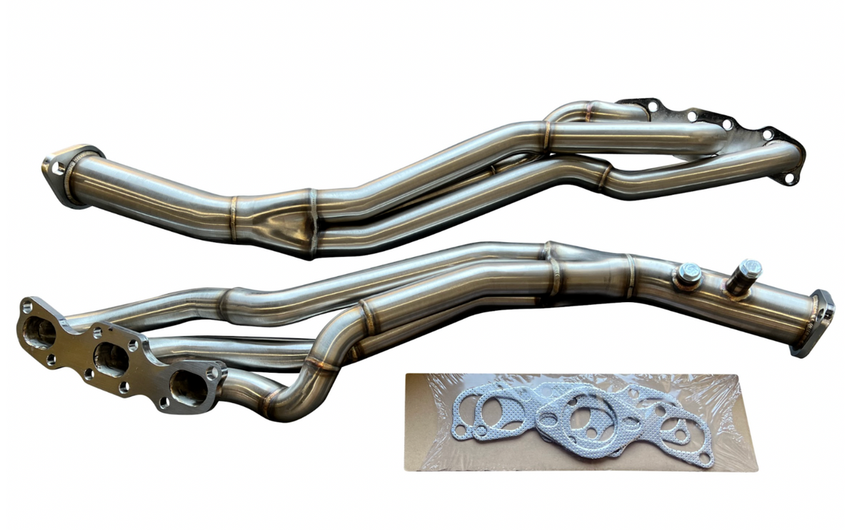 Long Tube Headers Nissan VQ35DE HR 350Z Infiniti Stainless 304 ...