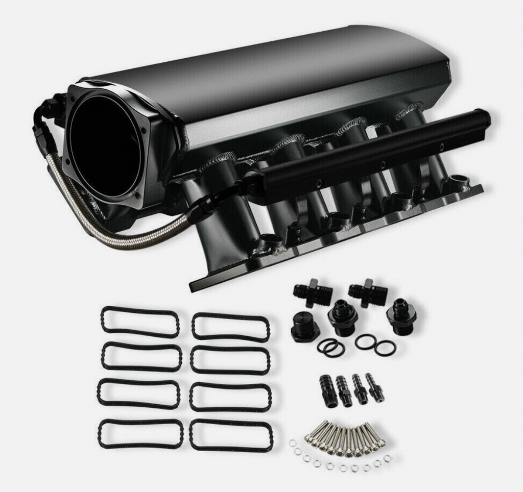 102mm LS Intake Manifold Throttle Body for | JackSpania Racing