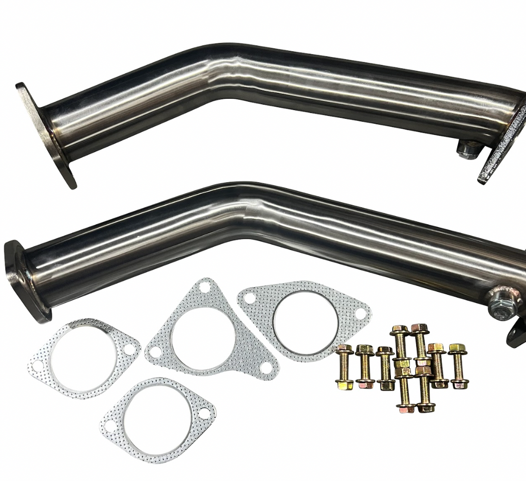 16-23 Infiniti Q50 Q60 3.0T Twin Turbo Lower Downpipes– JackSpania Racing