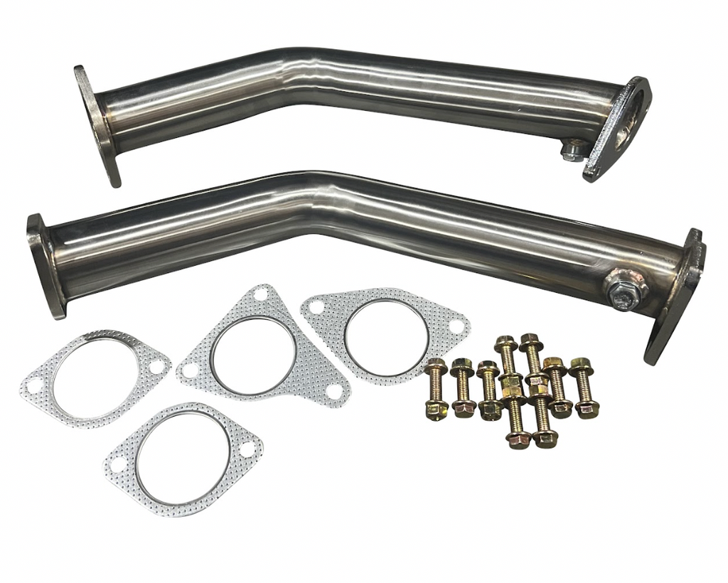 16-23 Infiniti Q50 Q60 3.0T Twin Turbo Lower Downpipes– JackSpania Racing