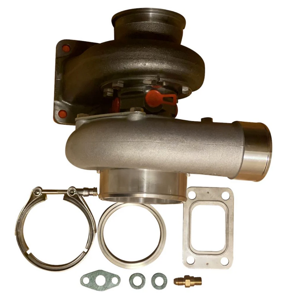 B Series Turbo Kit Ceramic Coated Top Mount Manifold Up Pipe 6262 3582 ...