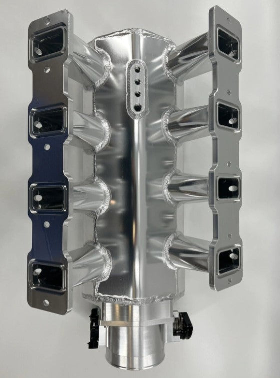 GM LS7 Intake Manifold Fabricated Aluminum 102mm EFI Fuel Injection Sh ...