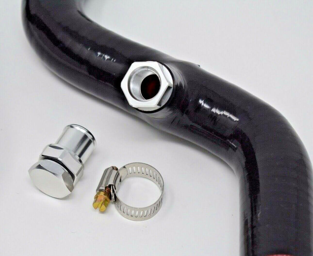K- Swap Driver Side Radiator Hose Kit W/ Fan Hose Bung K20 EG EK DC2 C ...