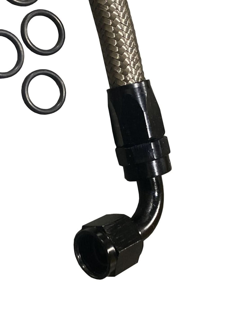 LS Crossover Fuel Line Kit 8AN LS1 LS2 LS3 LS6 LS7 LSX V8 Adapter ...