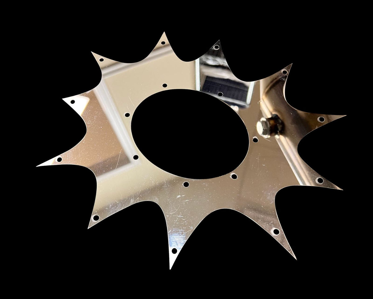Universal Exhaust Plate Hood Exit Fender Bumper Pipe Shield ...