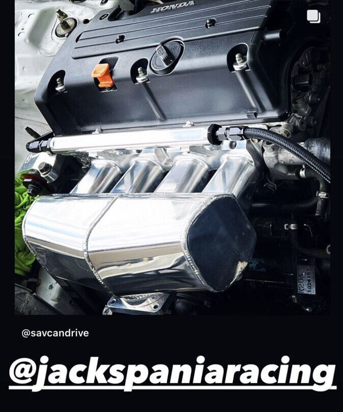Billet K Series K20 K24 Center Feed Intake Manifold Dual Injector ...