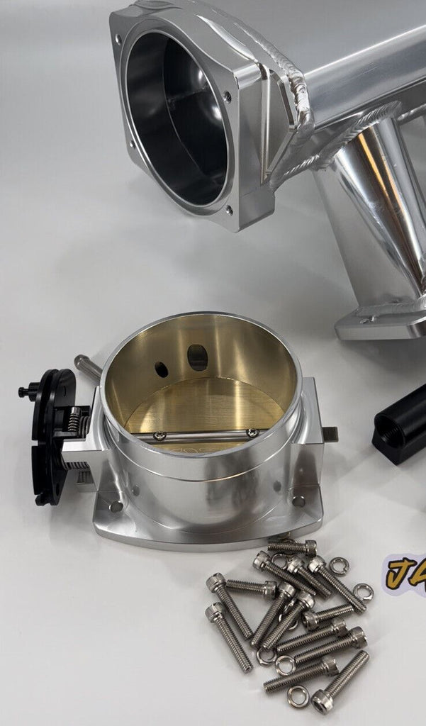 GM Chevrolet LS Fabricated Intake Manifold Throttle Body LS3 L92 ...