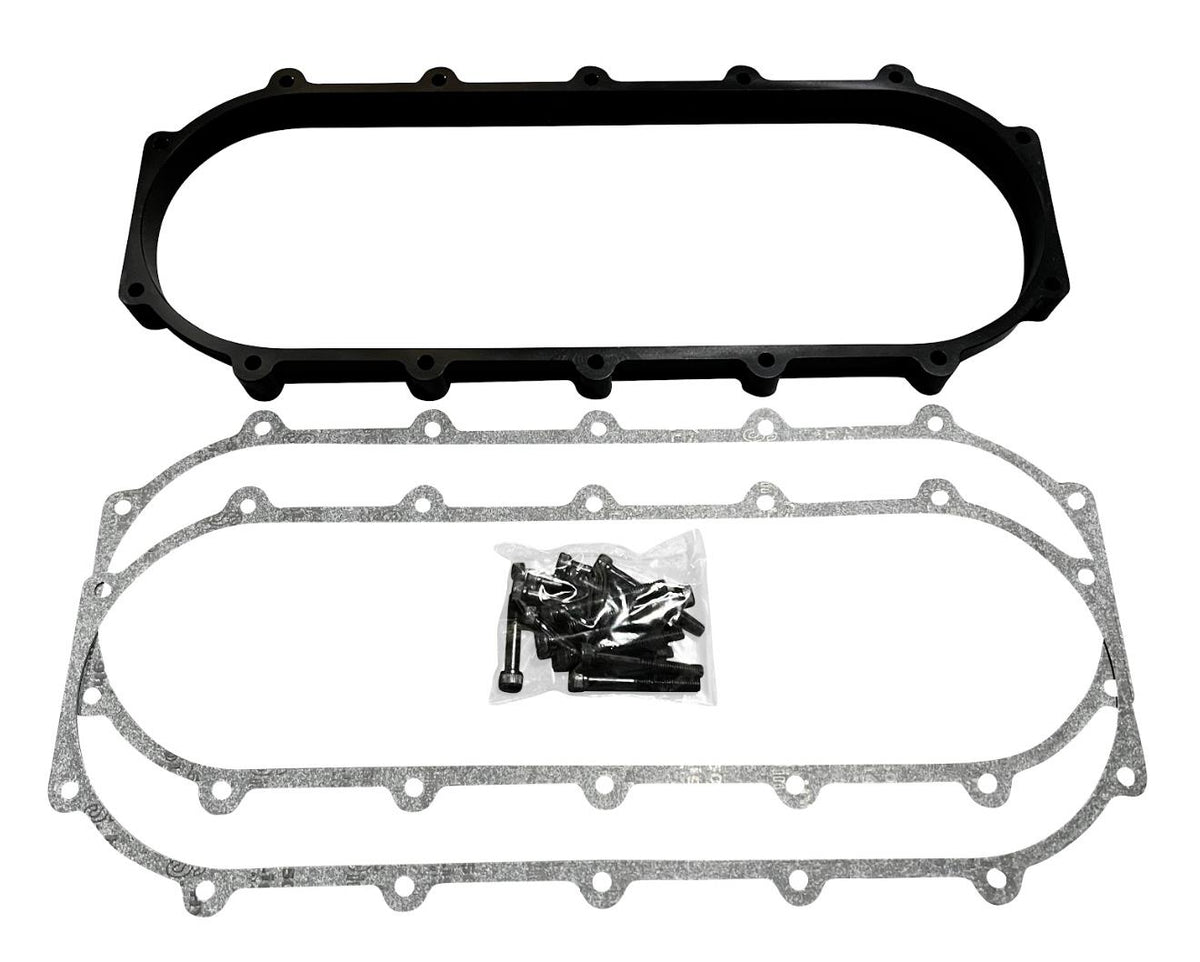 Billet 1L Liter Plenum Spacer Plate For Skunk2 Ultra Race Intake Manif ...