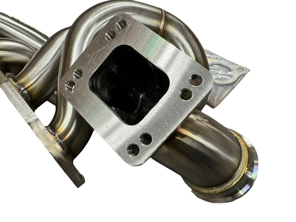 K20 K24 Top Mount T3 T4 60mm Wastegate WG AWD FWD Turbo Manifold K Ser ...