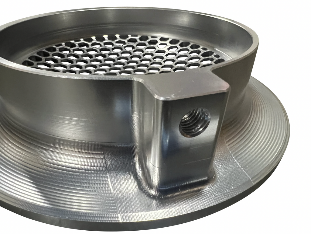 Billet 4" Inch Turbo Inlet Guard Velocity Stack Adapter Bellmouth ...