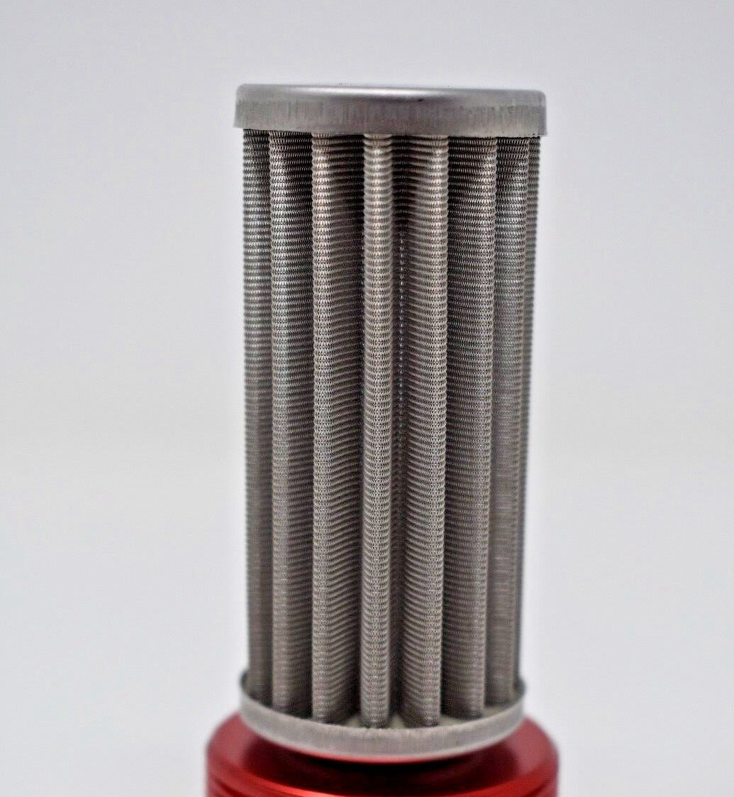 Universal Racing In-Line Fuel Filter 40 Micron For Addco Style ...