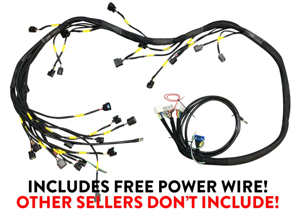 K20 K24 K-Series Tucked Engine Harness For Honda Acura Charge Power ...