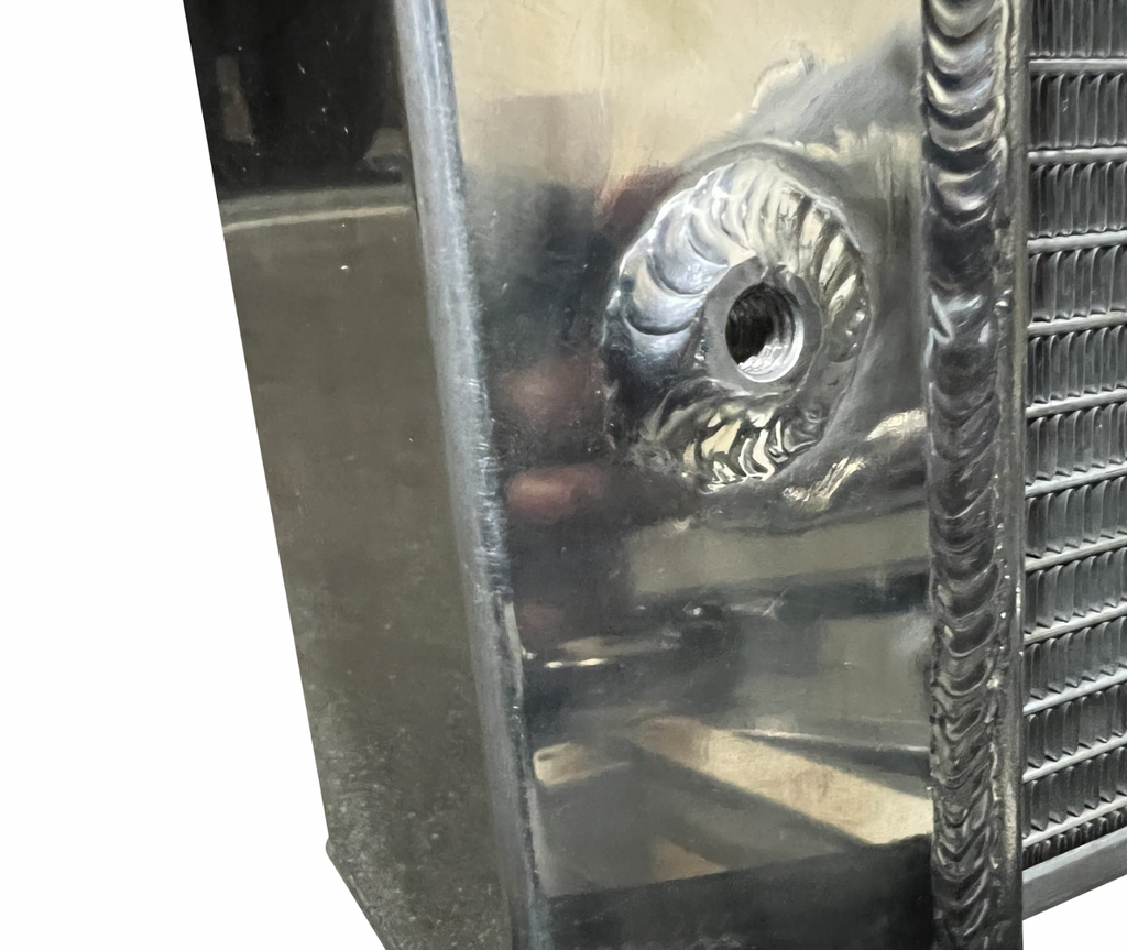 Half Size Compact Drag Coolant Radiator 1.25" 16AN– JackSpania Racing