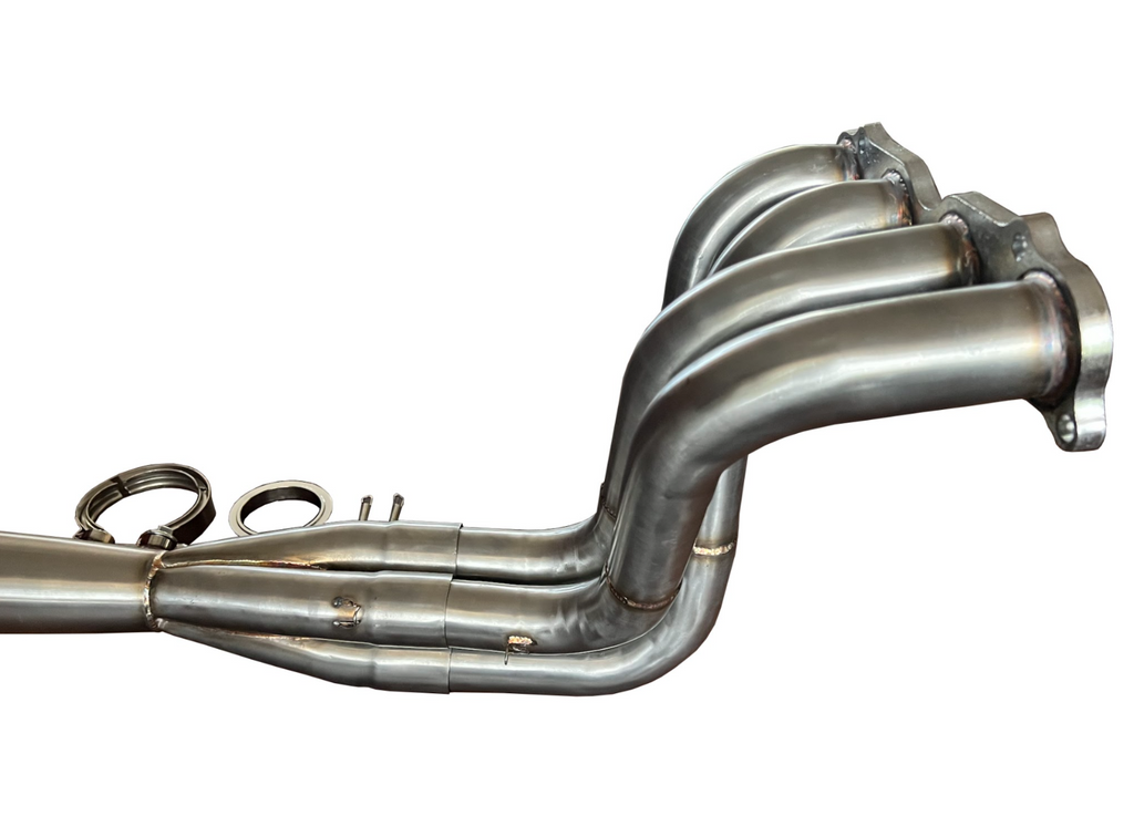 K Series K20 K24 Megaphone Pipe Exhaust 3" 4-1 Tri-Y EK EG– JackSpania ...